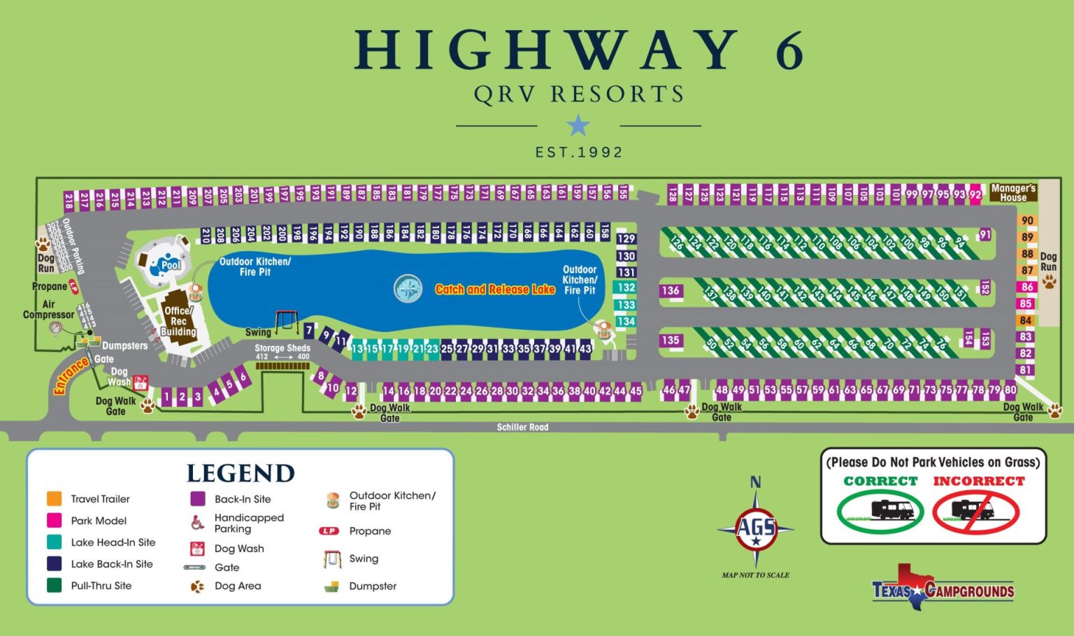 Map | Highway 6 Resort | Luxury Stays in West Houston, TX